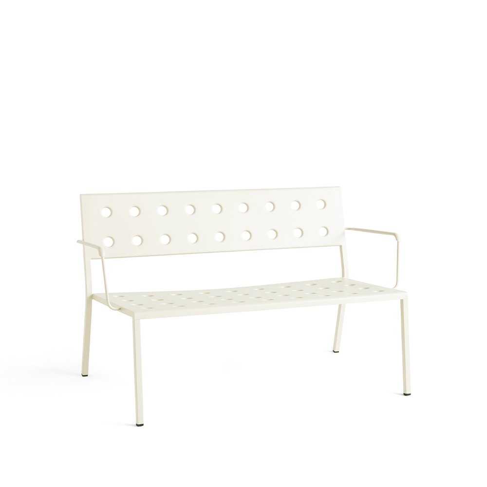 HAY - Balcony Lounge Bench W. Armrest - HAY - Designdelicatessen